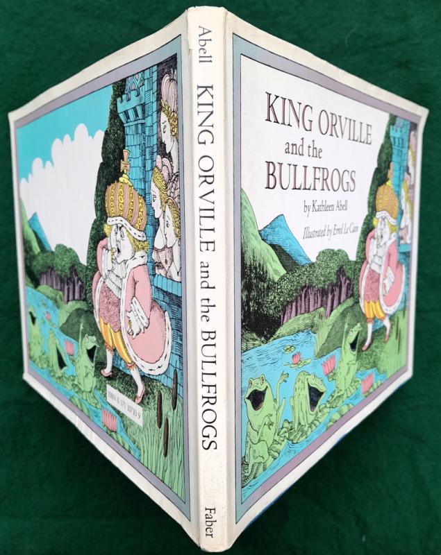 King Orville and the Bullfrogs illustrated by Errol Le Cain | Books | PBFA