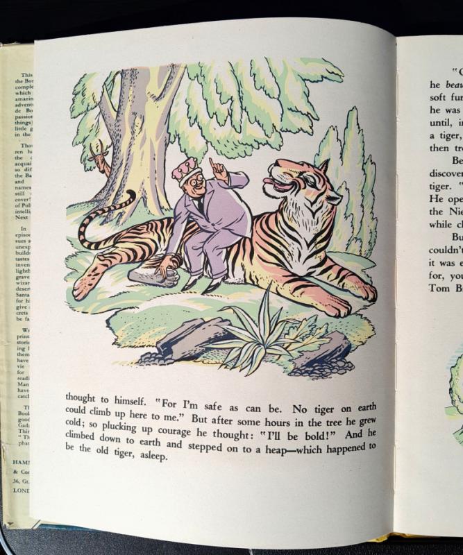 The Ticklish Tiger. A Bong Book 1st edition 1945 | Books | PBFA
