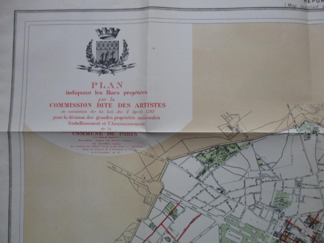 Map of Paris 1793 | Books | PBFA