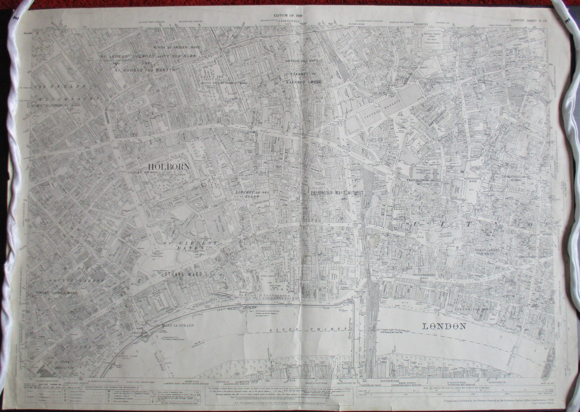 Ordnance Survey Map City of London - Books - PBFA