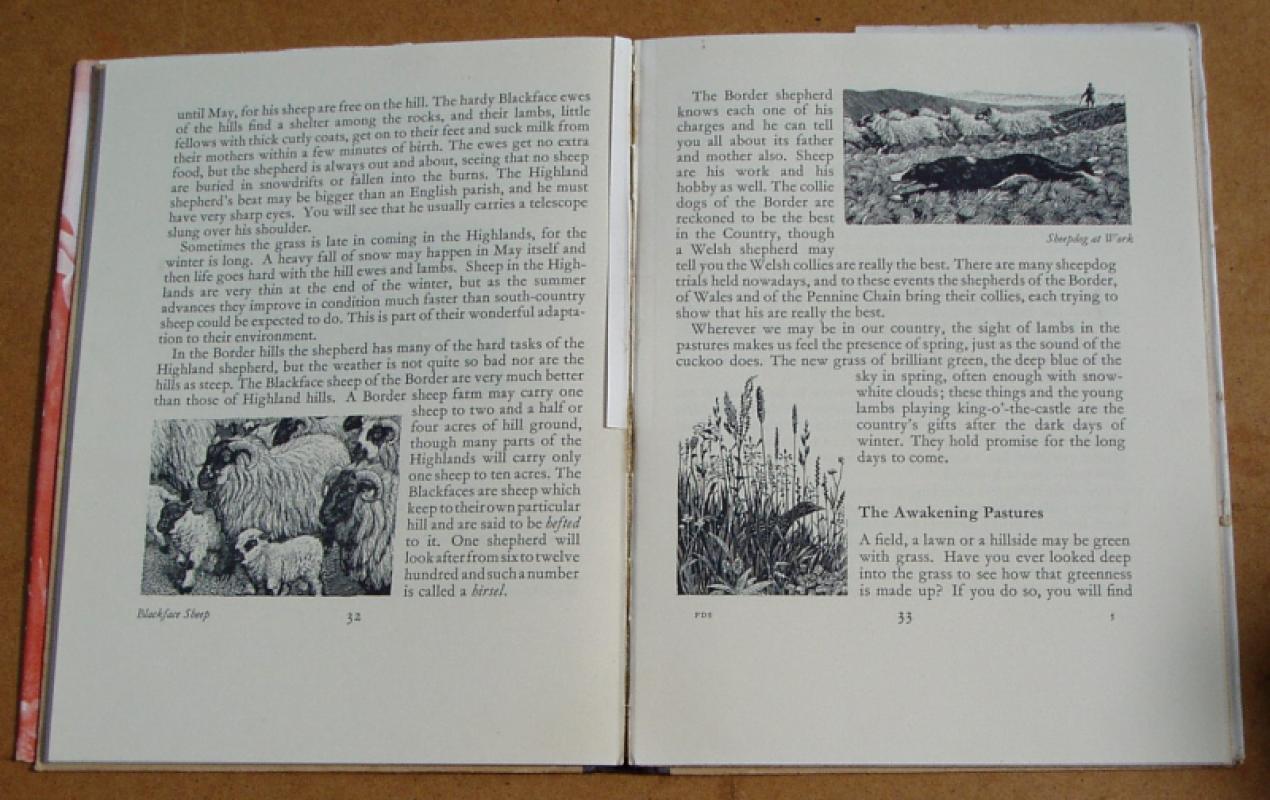 'The Seasons - A Book For Children' pair (The Farmer / The Woodman ...